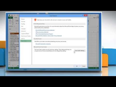 Excel 2013 Macros Tutorial : How to run