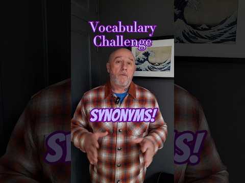 English Vocabulary Challenge! Choose the correct synonym 🔥