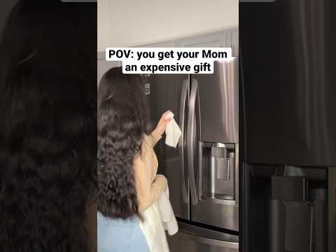 When you get your Mom an expensive gift #gift #mom #comedy #mothersday