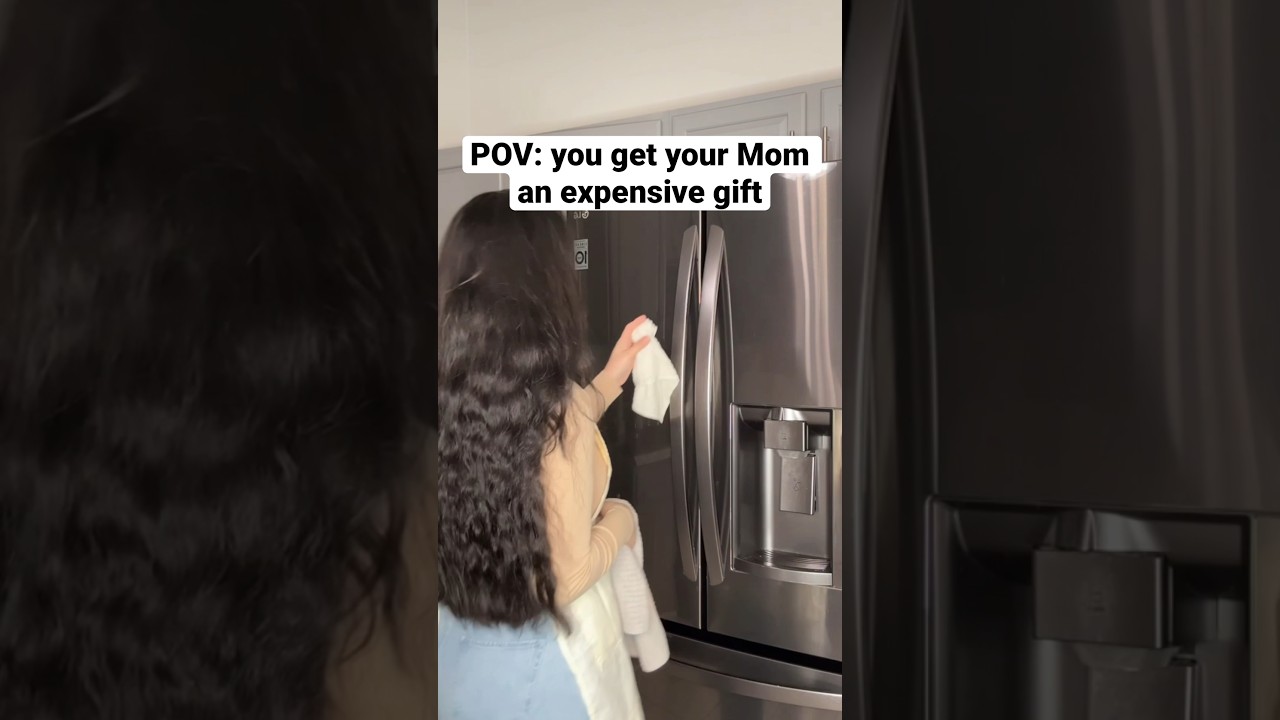 When you get your Mom an expensive gift #gift #mom #comedy #mothersday