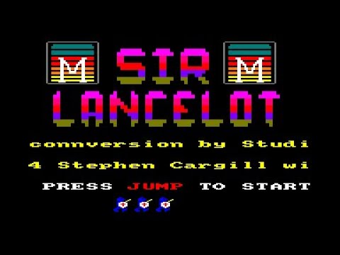 Sir Lancelot Review for the Amstrad CPC by John Gage
