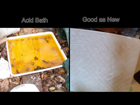 REMOVE THINSET from ceramic tiles to REUSE THEM!