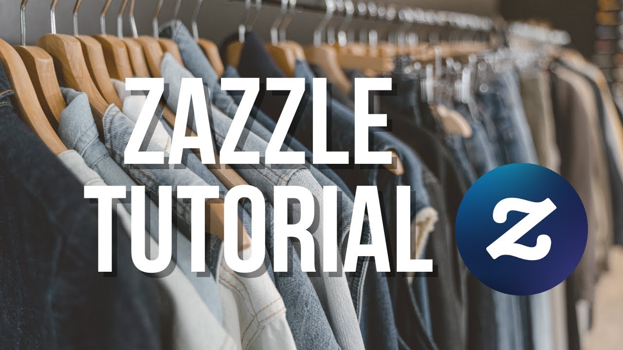 Zazzle Tutorial - How To Upload Your T-Shirt Designs.