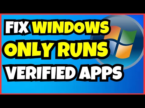 Fix “This Mode of Windows Only Runs Verified Apps From the Store” | Easy Windows 10/11 Fix