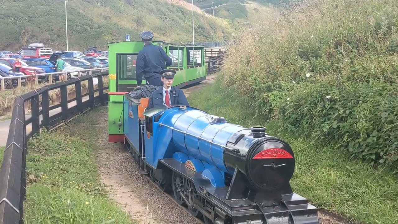 Saltburn Miniature Railway in action