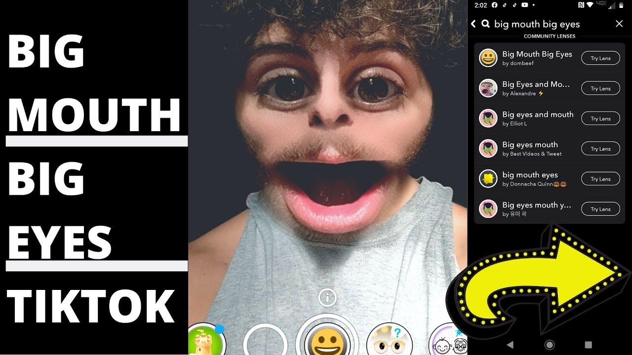 TikTok BIG EYES Filter (TUTORIAL-How To Get & Use)