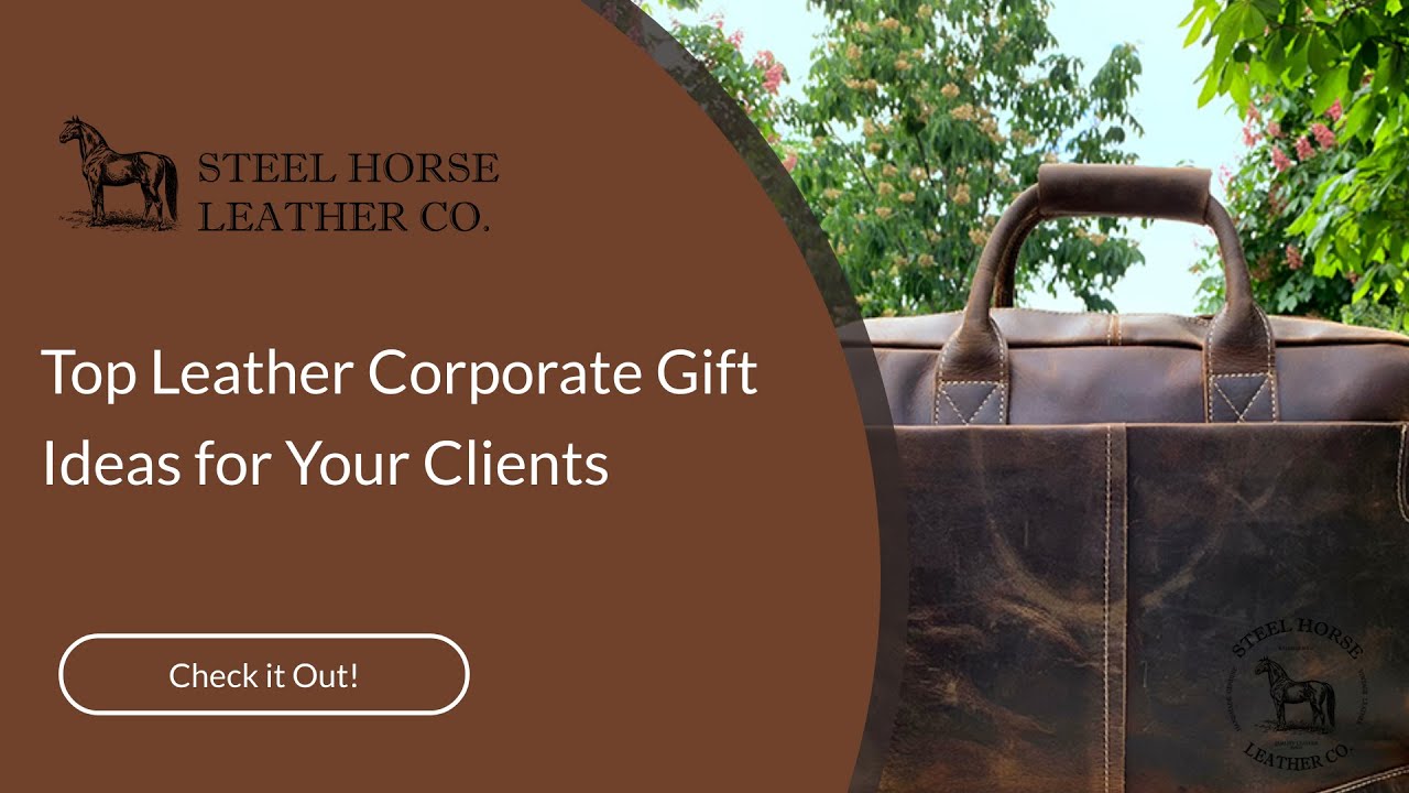 Top Leather Corporate Gift Ideas for Your Clients