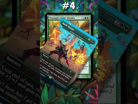 Top 5 Saltiest Green Cards In Commander! | Magic #shorts