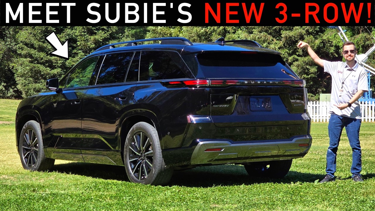 2027 Subaru Getaway -- Meet the BIGGEST Subaru EVER! (All-NEW)