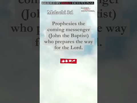 "Decoding Malachi 3:1: The Messenger's Arrival"