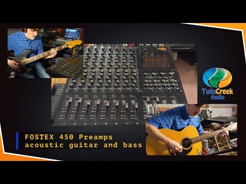 FOSTEX 450 - 8 Channel Mixing Console / Mixer 1988 | Reverb