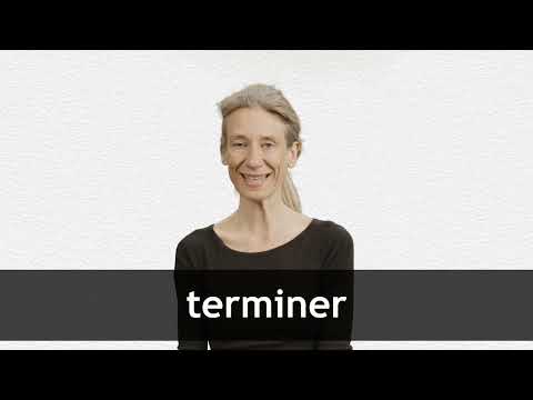 English Translation of “TERMINER” | Collins French-English Dictionary