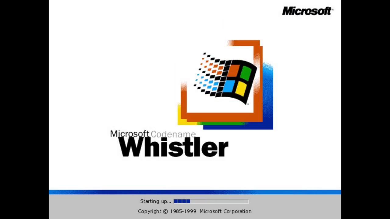 REAL Windows Whistler Startup and Shutdown Sounds