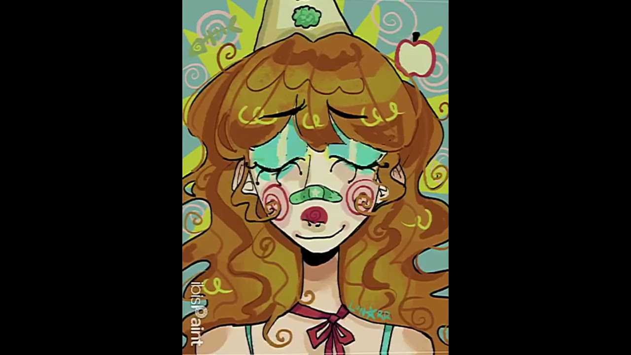 CLOWN TRENDD (don’t mind the bad quality😔) #art #drawing #clown #speedpaint #animation #clowncore