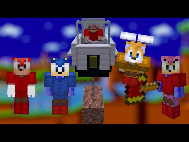 Team Sonic Powers Minecraft Data Pack
