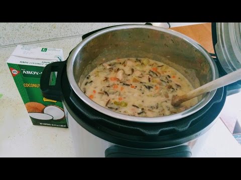 Wild Rice Soup (Instant Pot)
