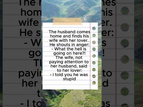 The husband comes home #funny #humor #jokes