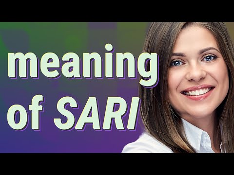 Sari | meaning of Sari