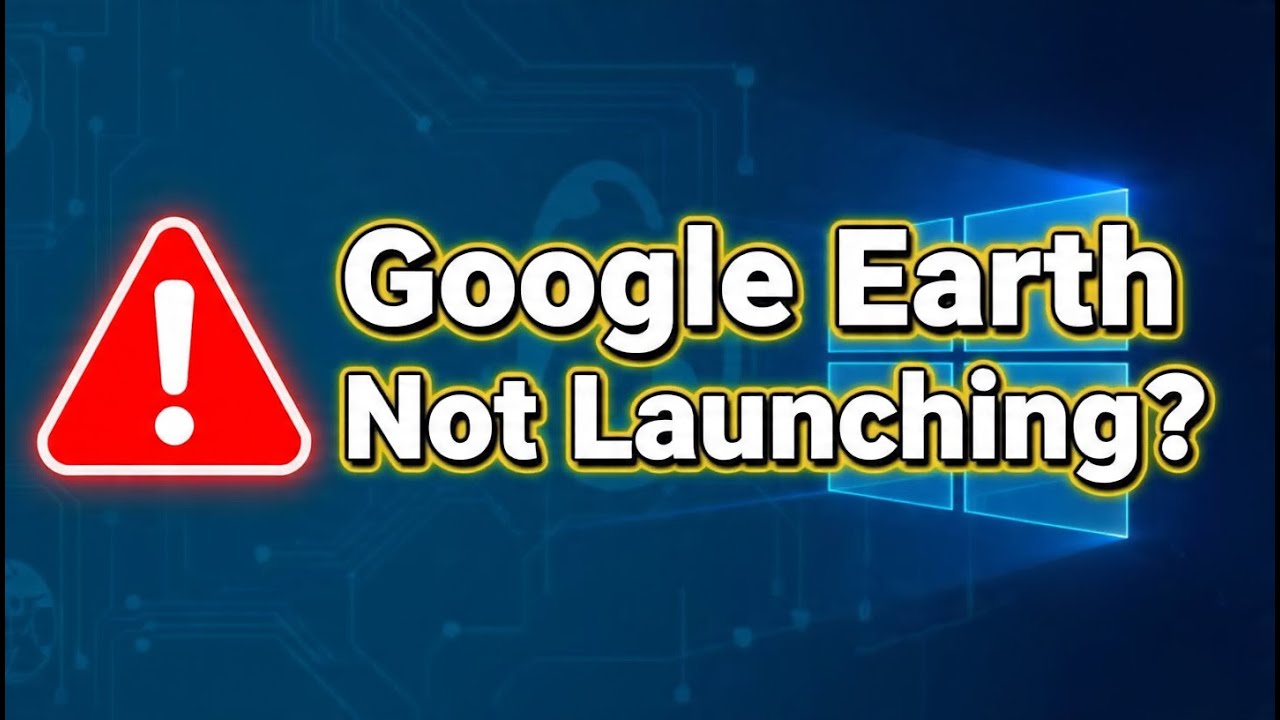 How to Fix Google Earth Not Launching on Windows 11