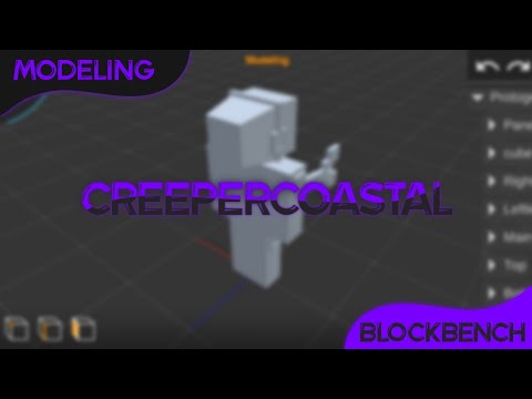 Attempting to make 3D Protogen model in blockbench for Minecraft / CreeperCoastal