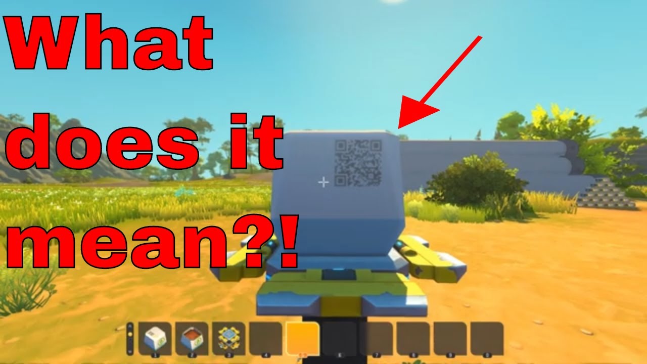Scrap Mechanic easter egg mystery!