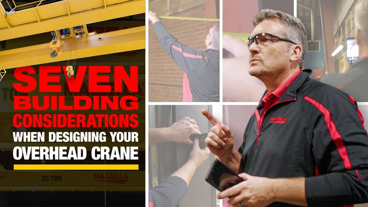 7 Building Considerations When Designing Your Overhead Crane