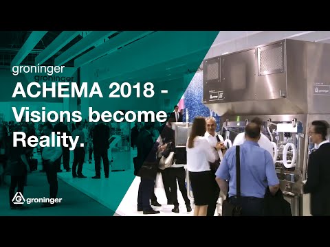 groninger @ ACHEMA 2018 - Visions become Reality