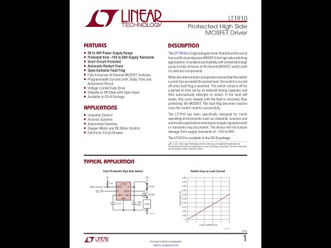 LT1910ES8#TRMPBF datasheet - IC-Component.com