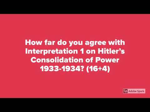 How did Hitler become dictator in 1934?