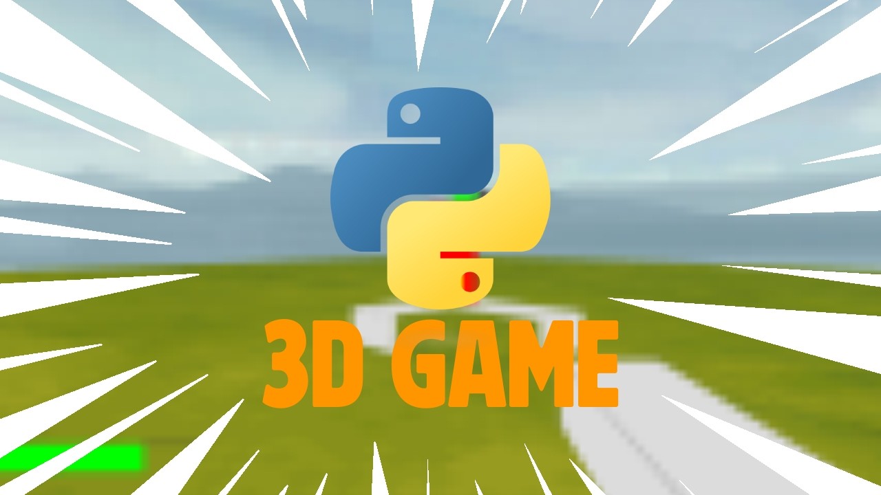 I Made A 3D Game In Python!