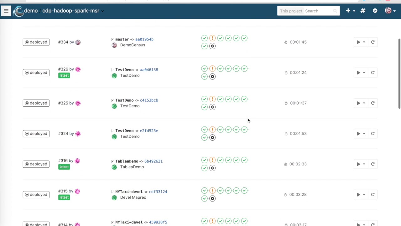 Data Ops Console Demo
