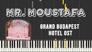 Alexandre Desplat (The Grand Budapest Hotel) - Mr. Moustafa (OST) by SweetPiano 樂譜