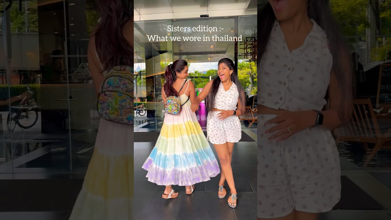 This is your calling to your sibling trip 🤍 #vithikasheru