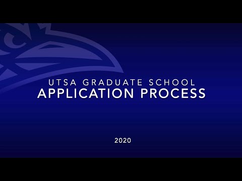 UTSA Graduate Application Stages