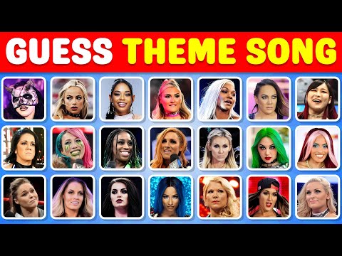 Guess These Women Wrestlers by Their Theme Songs! 🤔💪 Liv Morgan, Bianca Belair, Rhea Ripley