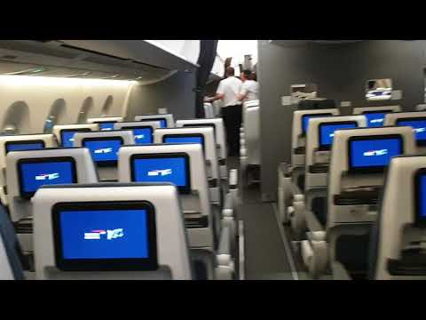 Inside British Airways Airbus A350 - 1000, G-XWBA