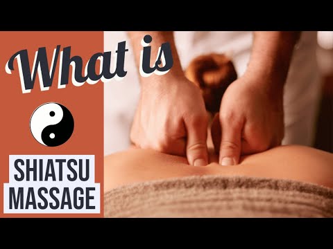 What is Shiatsu massage? A short video on the benefits of Shiatsu.