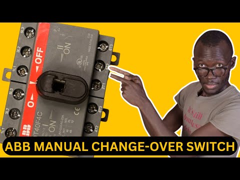 ABB OT40F4C Manual Change Over Switch Wiring Step-by-Step Guide