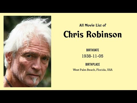 Chris Robinson Movies list Chris Robinson| Filmography of Chris Robinson