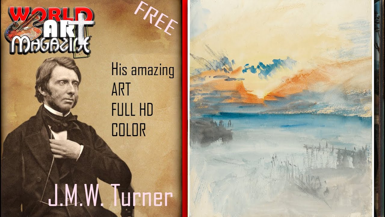 J.M.W. Turner I English  painter I 1775 - 1851 I FULL HD I NO SOUND