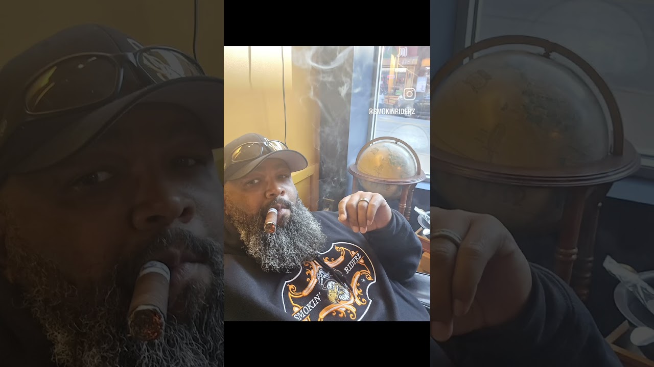 At The Traditional Cigar Lounge enjoying a Diamond Crown Julius Caeser...smoke 'em if you got 'em