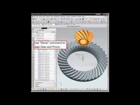 3d Spiral Bevel gear modeling in UG NX6