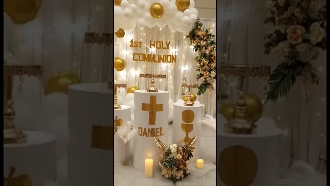 Holy communion decoration @beehiveevents