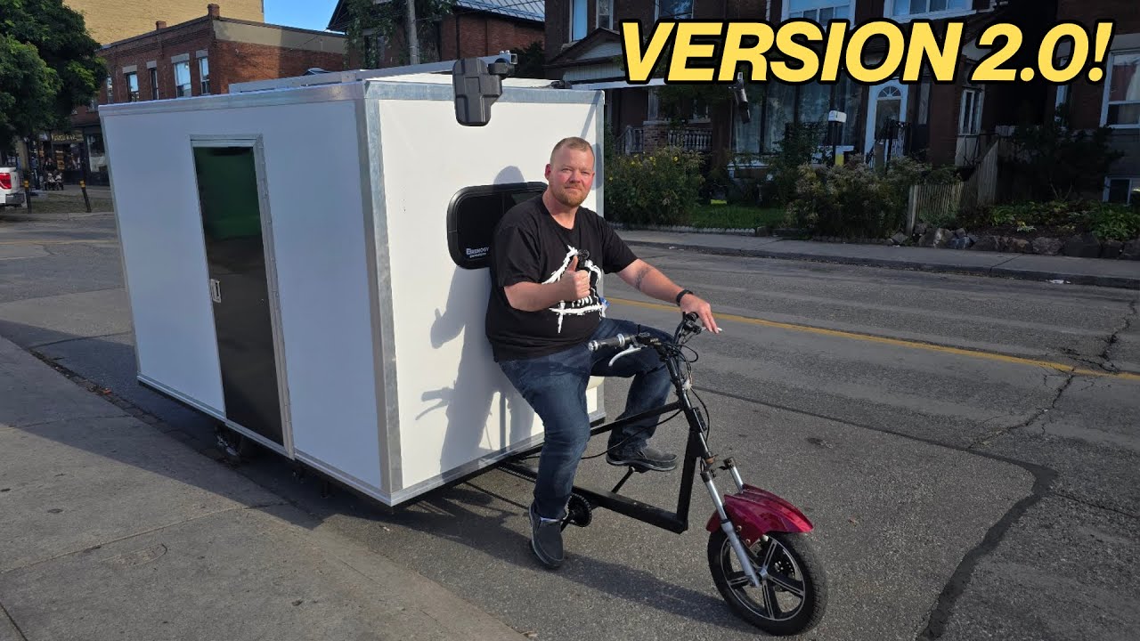 The 'Tiny Tiny House' Is Legally a Bicycle, Has Everything You Need ...