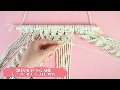 PREVIEW: The Macrame Plant Hanger Craft Kit | Craftiosity | Craft Kit Subscription Box