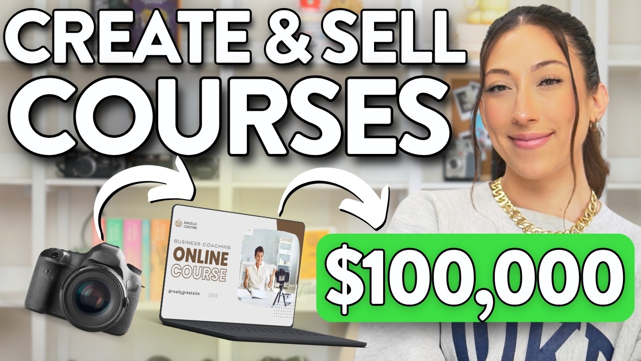 How to Create, Market, and Sell Your Online Course: Steps to Turn 1 Course into a 6-Figure Business