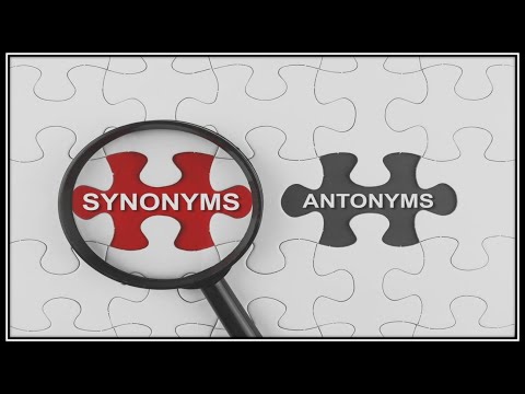 Ritika Class Interactive Activity # 5: Synonym and Antonym
