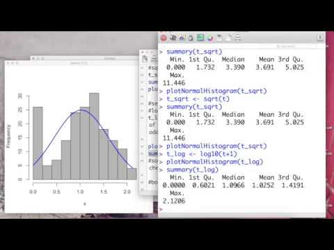 [Rstudio] Transformasi data dalam Statistika – Ira dan Hujan