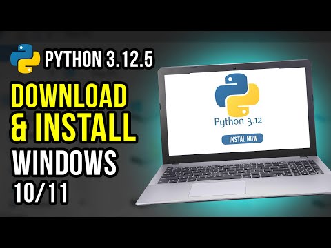How to Download Python 3.12.4 on Windows 10/11 | Install Python on PC - UPDATED for 2025
