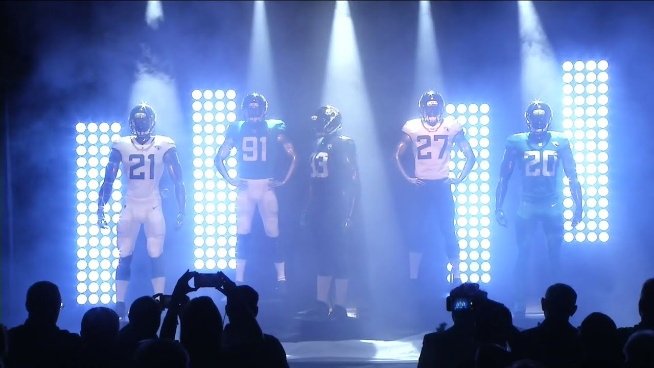 Jaguars unveil new uniforms